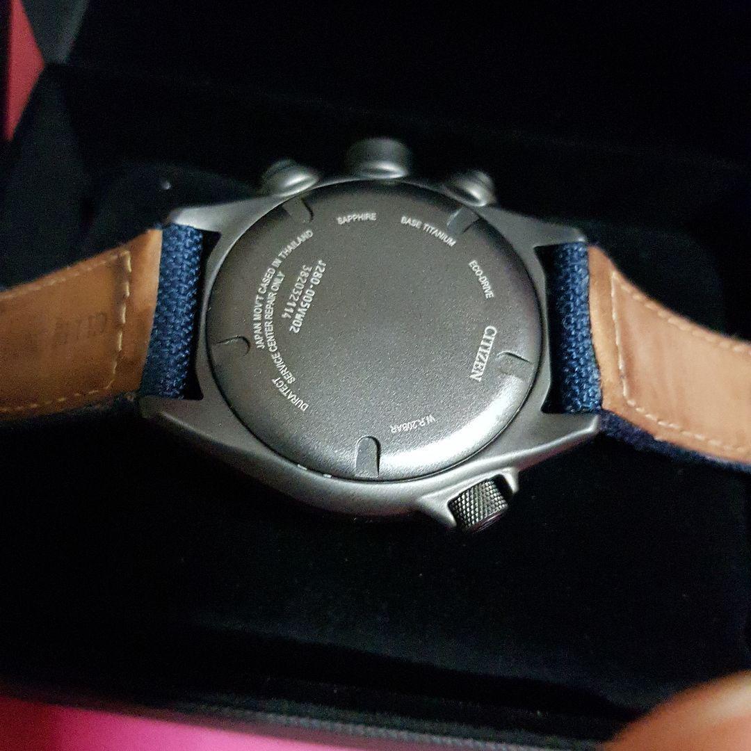 Citizen Promaster J280-005VW02 BN4065-07L Eco Drive Titanium Solar Mens ...