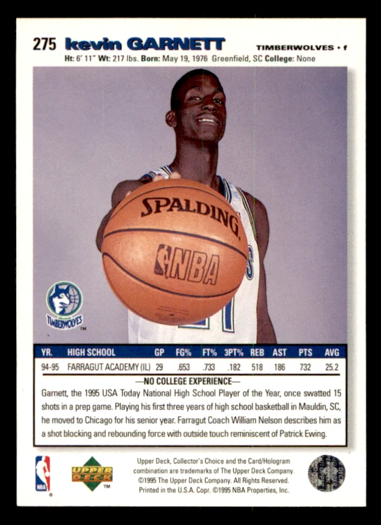 Kevin Garnett Mauldin High School