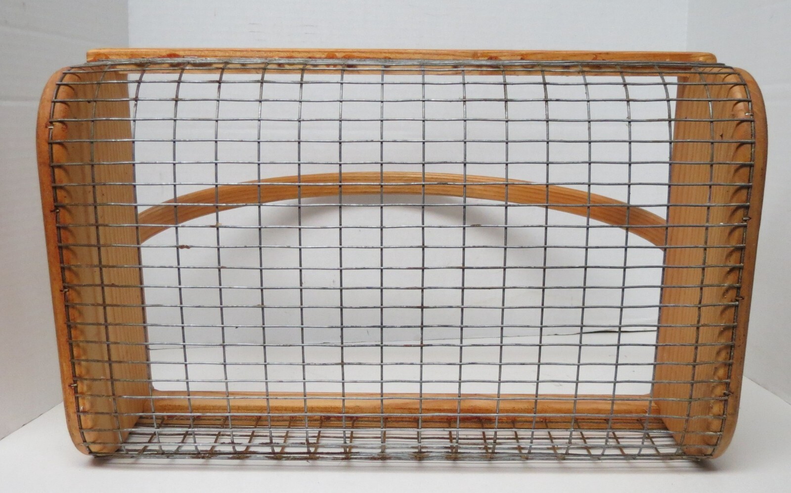 Garden Hod Basket for Gardening and Gathering, Oak Wood, USA Made, 18 x ...