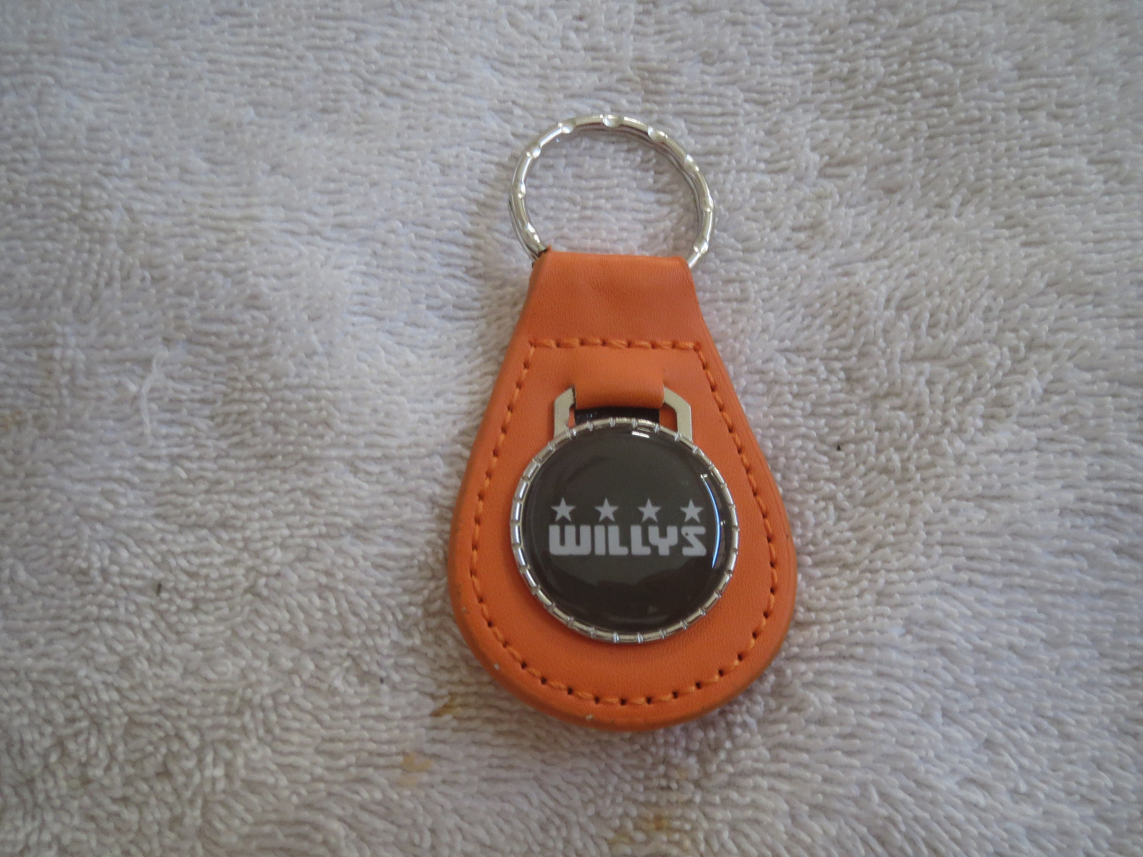 WILLYS JEEP VINTAGE LOGO 1930's 1940's 1950's LOGO KEYCHAIN KEYRING NEW ...