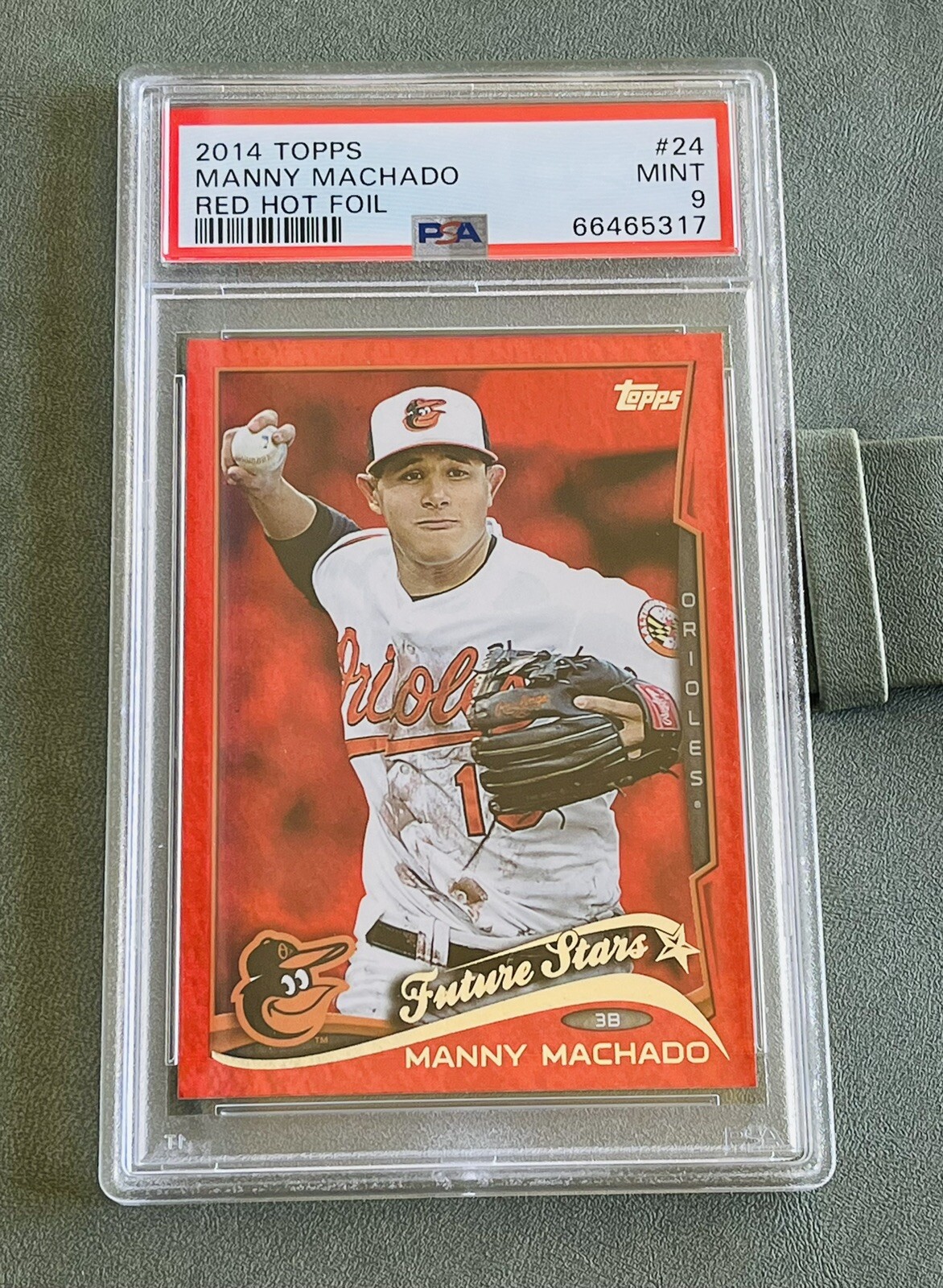 2014 Topps - Future Stars Red Hot Foil #24 Manny Machado for sale ...