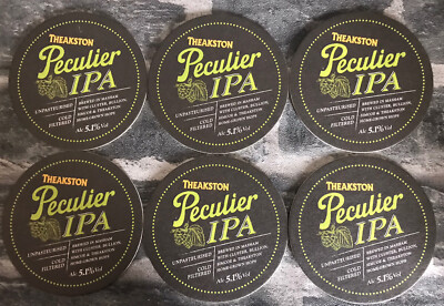 THEAKSTON PECULIAR IPA BEER MATS / COASTERS (X6) - NEW | eBay UK