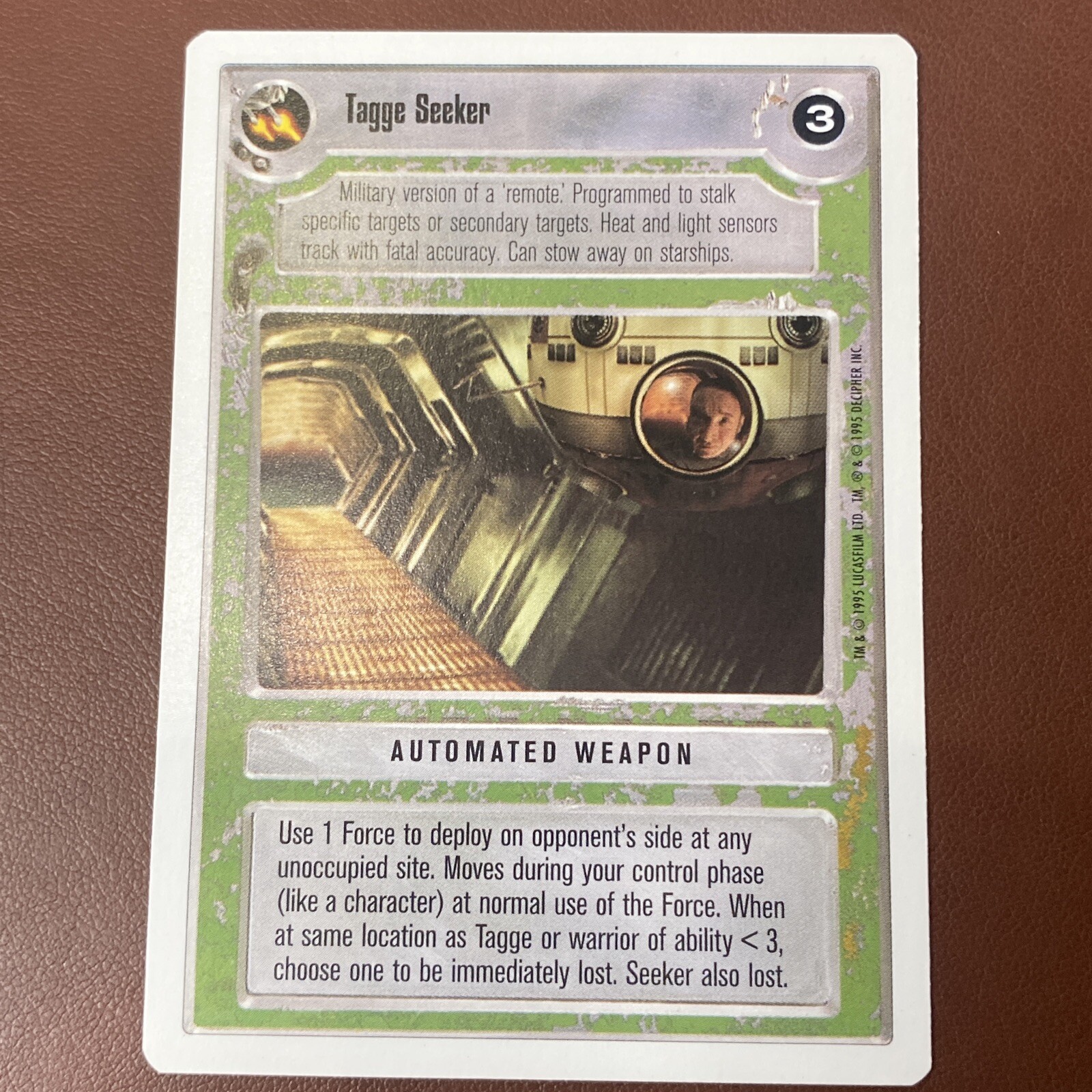 Star Wars CCG Premiere WB Tagge Seeker | eBay