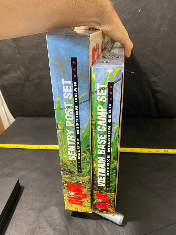 GI Joe 12" action figure Accessories Vietnam Base Camp Sentry Post set ...