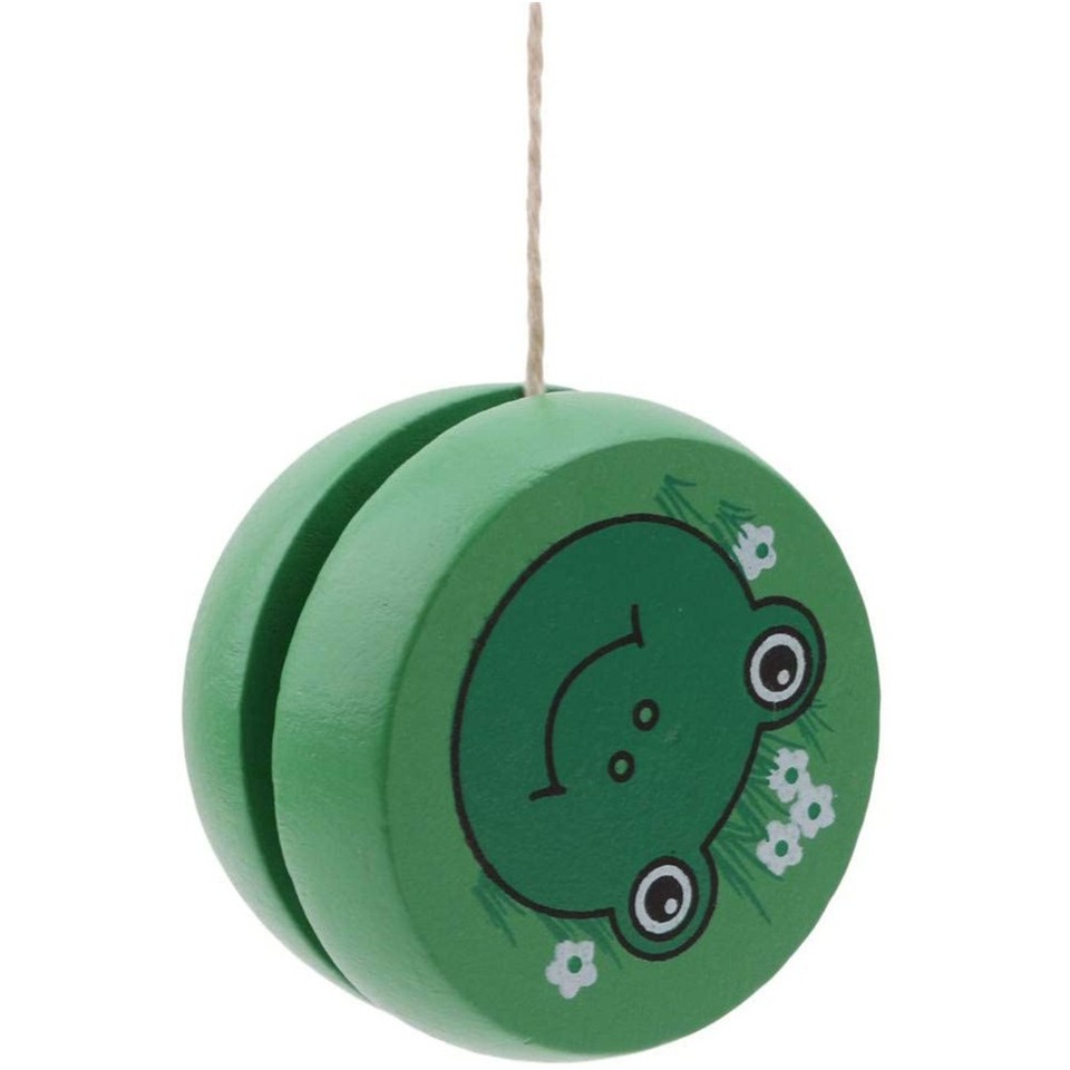 Wooden Yo Yo Toy Cartoon Animal Yo Yo Balls For Kids Birthday Party ...