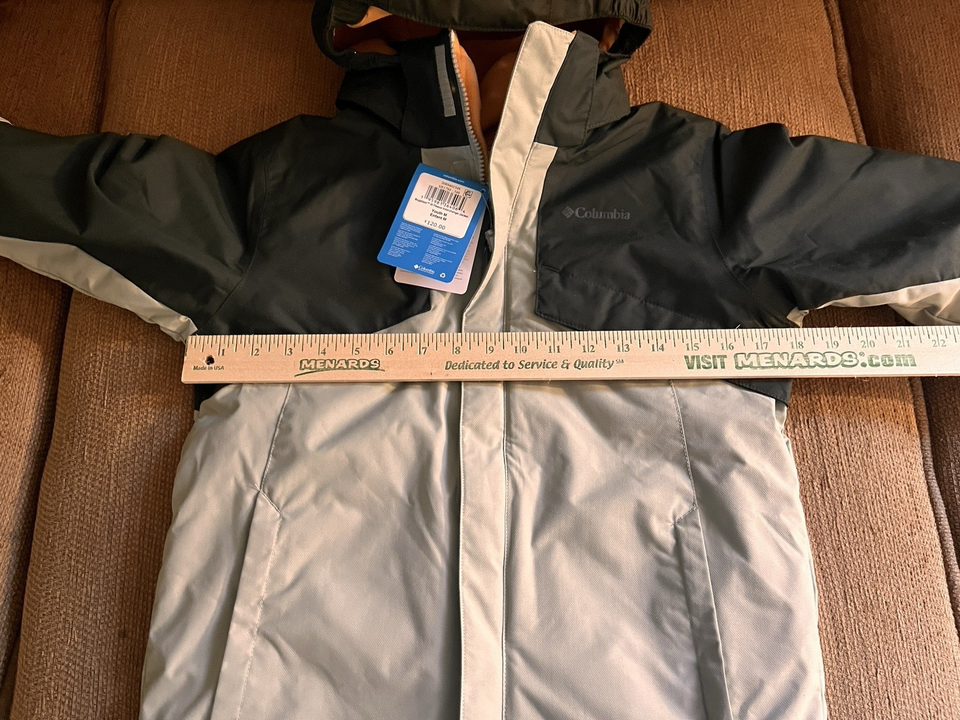 Columbia Bugaboo jacket Interchange Youth medium 10/12 green orange New ...