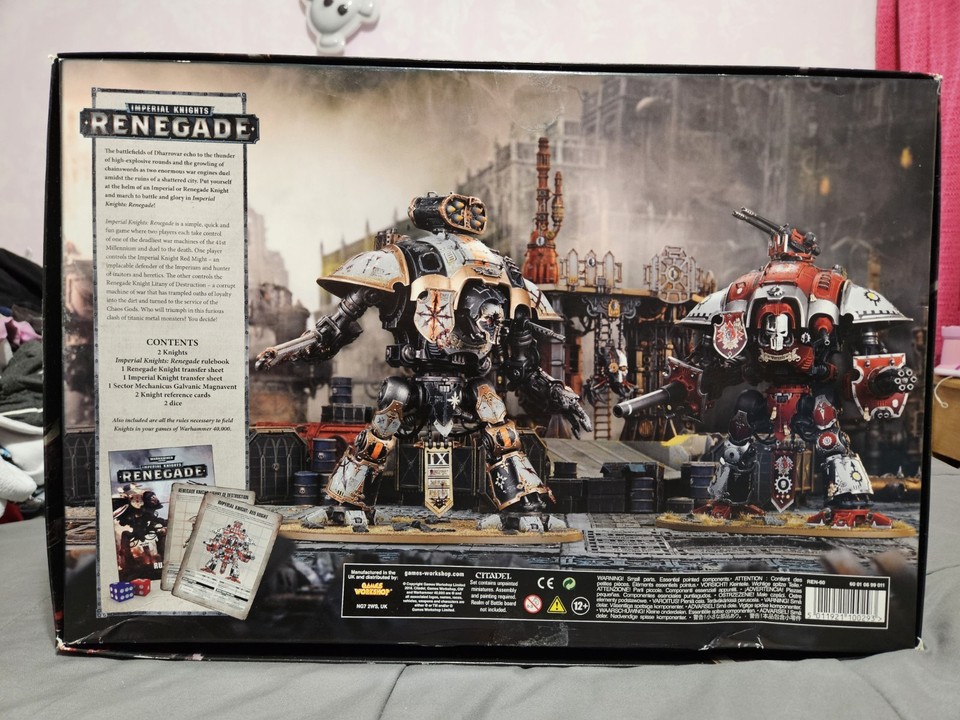 Warhammer 40k - Imperial Knights - Renegade - Chaos - Questoris - New ...