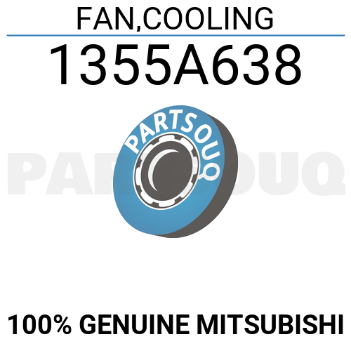 1355A638 Genuine Mitsubishi FAN,COOLING | eBay