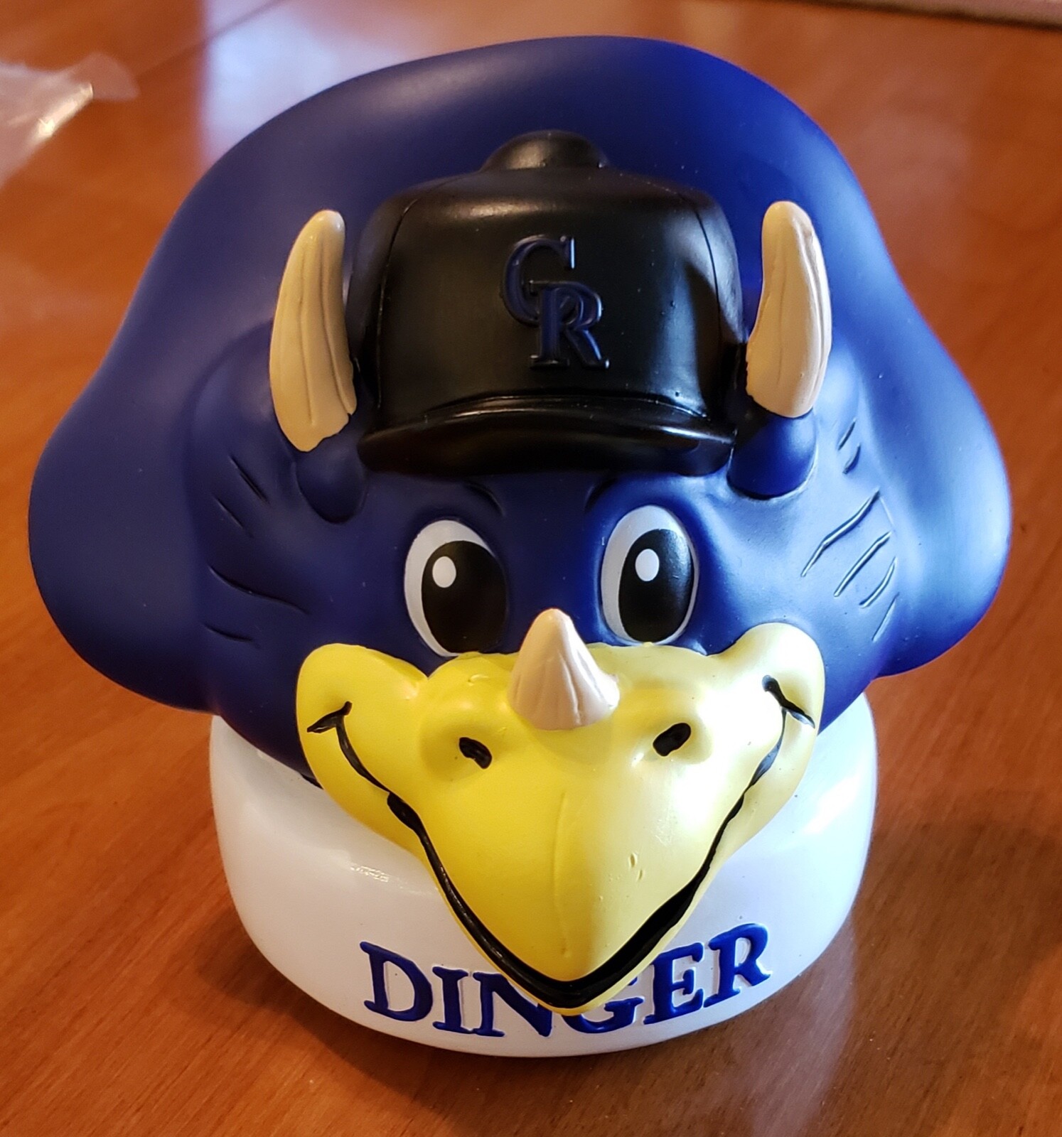 COLORADO ROCKIES "DINGER COIN BANK" / BANK 1 ONE PROMOTIONAL STADIUM ...