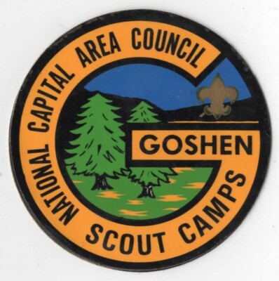 Scout Camps National Capital Area Council BSA Decal BLACK Bdr. [CA3884 ...