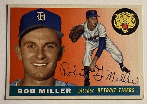 1955 TOPPS BOB MILLER CARD #9 | eBay