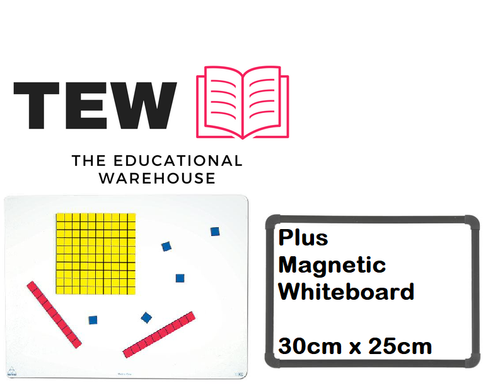 Magnetic MAB Base Ten Blocks Student Set Plus Magnetic WhiteBoard ...