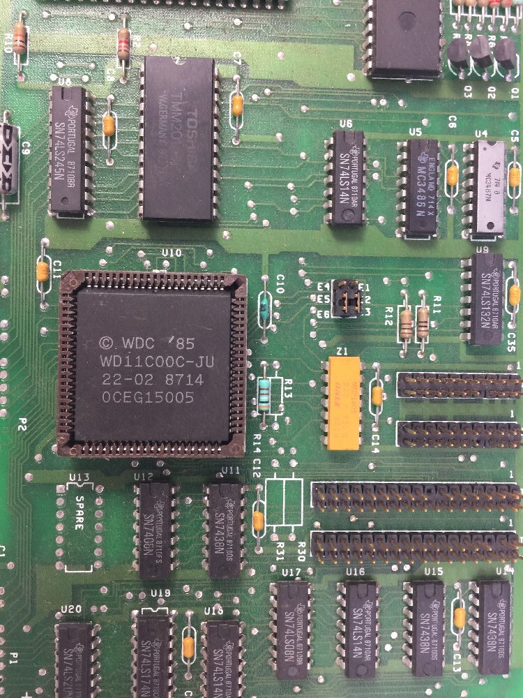 WD DISK CONTROLLER ISA WD1003-WA2 PC Hard Drive Floppy HD MFM Western ...