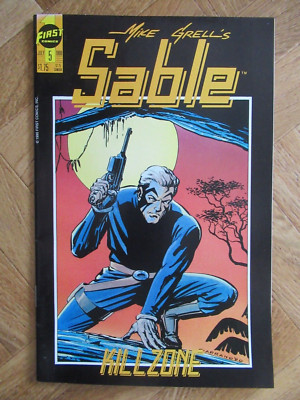 MIKE GRELL'S SABLE #5 FIRST COMICS VERY FINE (Z13) | eBay