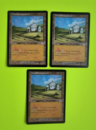 MTG - x3 Daru Encampment - Onslaught - Magic The Gathering #1 - FREE ...