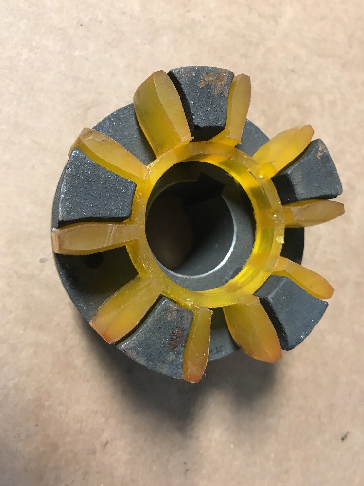 NEW Hadeflex XW1-42 C58321 Jaw Coupling Hub 1-1/4” Shaft FAST SHIPPING ...