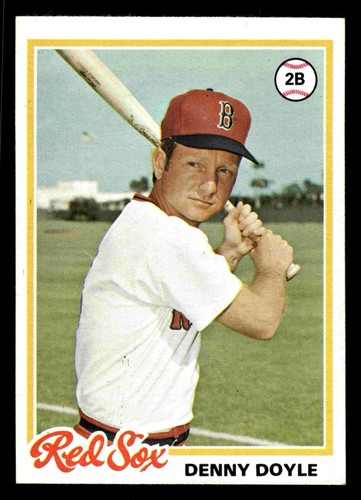 1978 Topps Denny Doyle #642 - Boston Red Sox | eBay