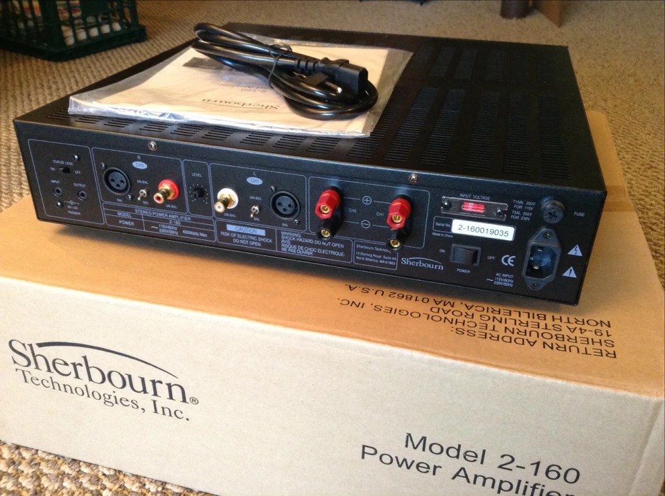 Sherbourn (Emotiva) 2-160 stereo power amplifier | eBay