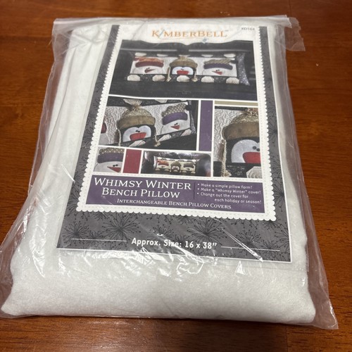 Whimsy Winter Bench Pillow Pattern by KimberBell Designs KD164 | eBay