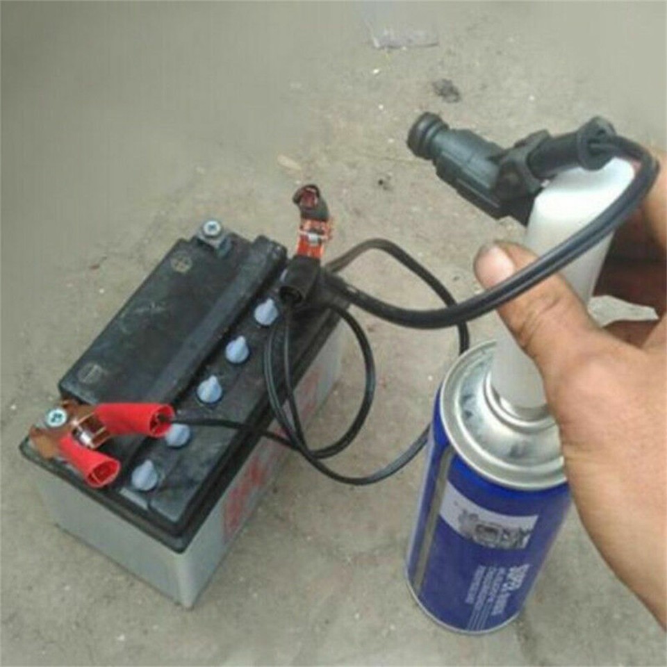 Fuel Injector Flush Cleaner Adapter Kit Set Cleaners MY20220123 Tool ...