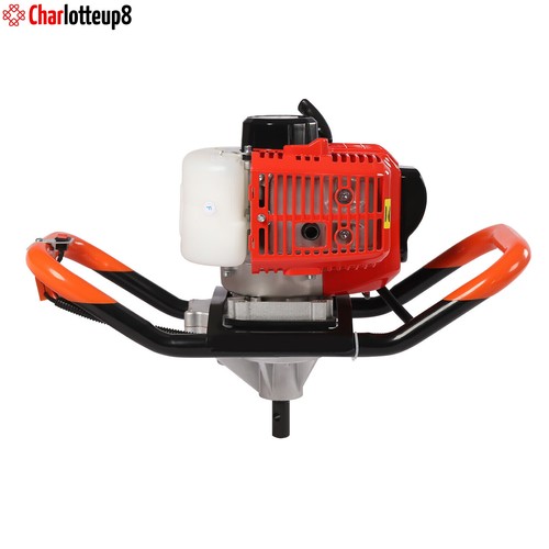 Hand-Held Post Hole Digger/Earth Auger 52cc 2.3hp Gas Engine EPA Cert ...