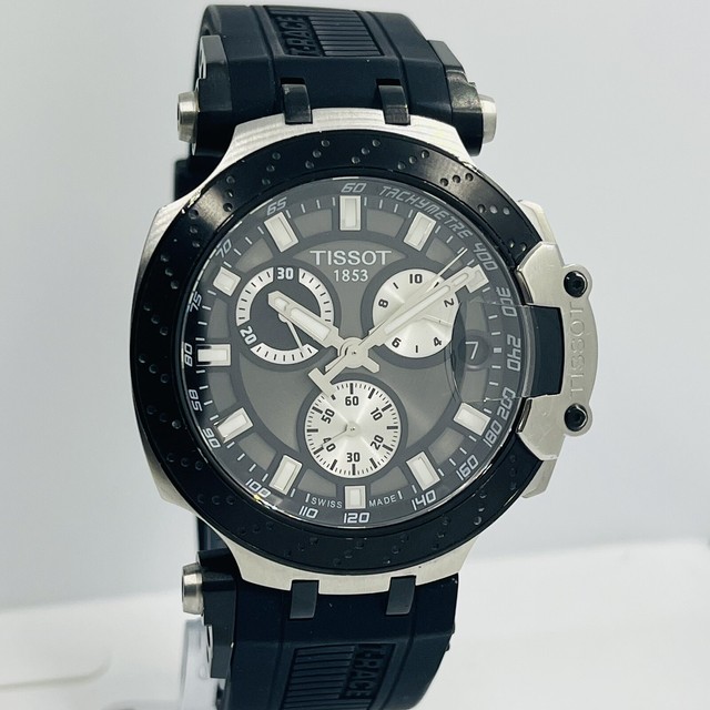Tissot T-Race Men's Black Watch - T115417A for sale online | eBay