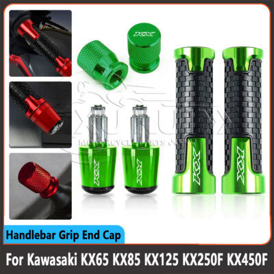 For Kawasaki KX65 KX85 KX125 KX250F KX450F Handlebar Hand Grip Handle ...