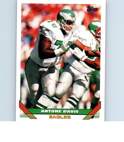 Antone Davis 337 Eagles 1993 Topps NFL Football Trading Card | eBay