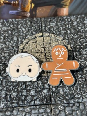 Tsum Tsum Obi Wan + Gingerbread Luke Star Wars 2pc Disney Collectible ...