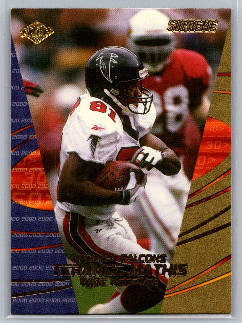 2000 Collector's Edge Supreme #8 Terance Mathis Atlanta Falcons ...