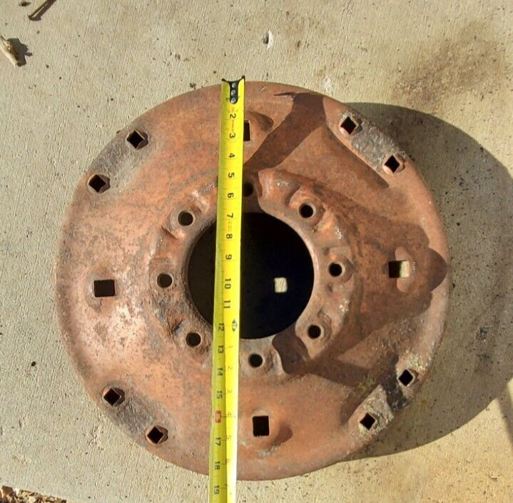 USED ALLIS CHALMERS WD WD45 TRACTOR REAR RIM WHEEL CENTER 220596 Lot ...