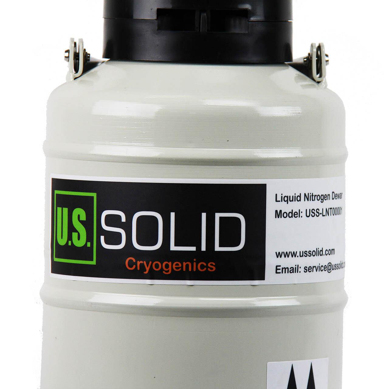 U.S. Solid Liquid Nitrogen Tank LN2 Storage Container Dewar, 3L/6L/10L ...