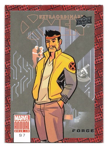 2018-19 Marvel Annual Trading Cards #97 Forge | eBay