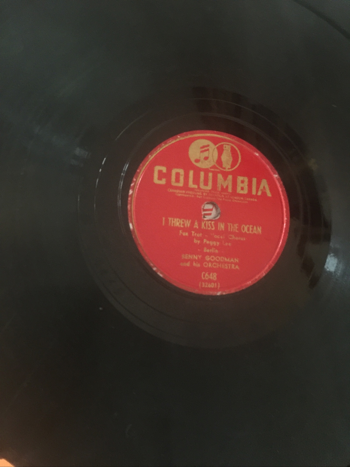 Antique Vintage 78 RPM Record Album Shellac Benny Goodman Full Moon / I ...