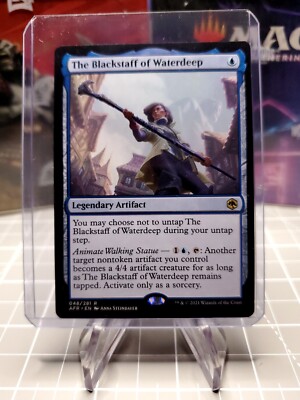 MTG The Blackstaff of Waterdeep – Adventures in the Forgotten Realms NM ...
