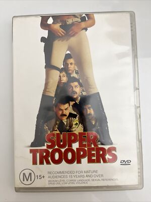 Super Troopers (DVD, 2001) Jay Chandrasekhar, Kevin Heffernan Comedy ...