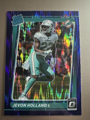 2021 Optic Jevon Holland Purple Shock Rated Rookie Card | eBay