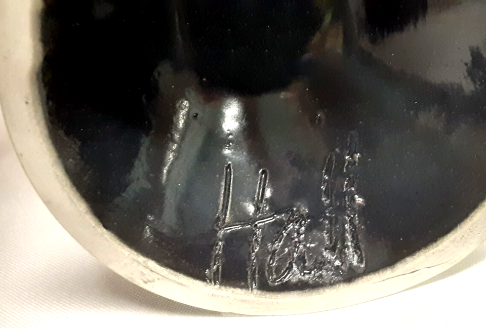 MARILEE HALL Artisan CERAMIC MODERN VASE 11" Cookeville Tennessee With ...