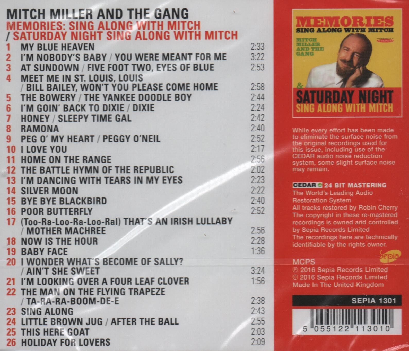 Memories: Sing Along with Mitch/Saturday Night Sing Along with Mitch by ...