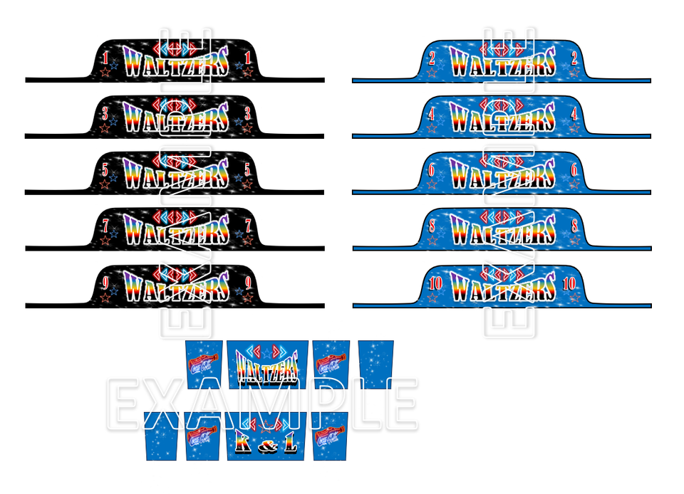 FunFair Fairground Decal Kit for DAPR Waltzer 1:50 Scale - Modern ...