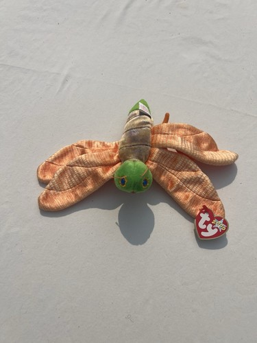 Glow - Lightning Bug - Ty Beanie Baby 2000 RETIRED Stuffed Bean Plush ...