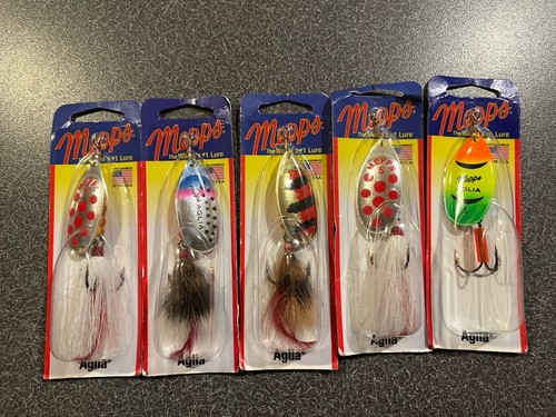 5 New Mepps Size #5, 1/2 oz Spinners Lot - 5 Great Colors- Last Ones | eBay