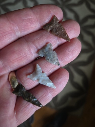 AUTHENTIC ARROWHEADS FAR WESTERN INDIAN ARTIFACTS STONE TOOLS NICE POINTS | eBay