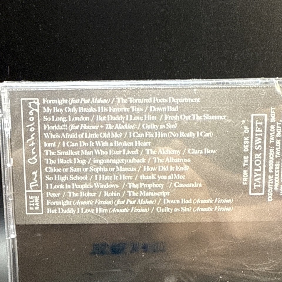 Taylor Swift The Tortured Poets Department Anthology CD Target ...