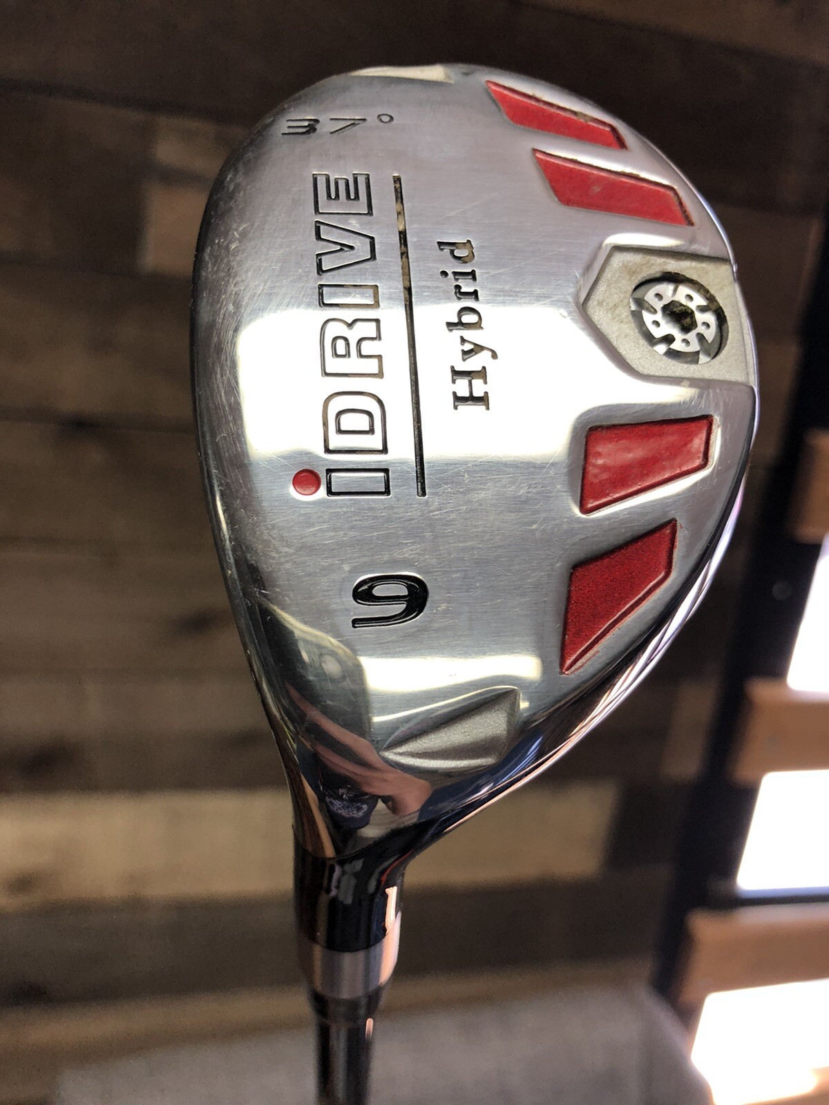 DEMO Left Handed Senior Mens iDrive Hybrid Set 3-PW Senior Flex 1056 ...