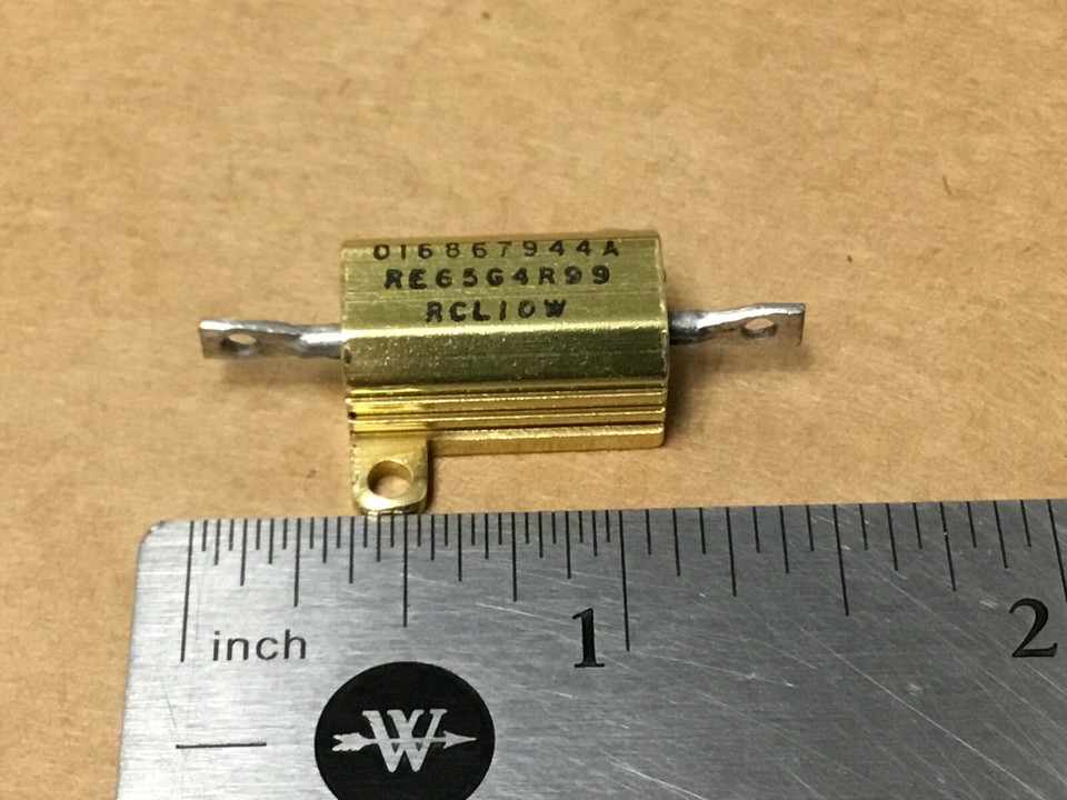 (1 PC) RCL RE65G4R99 Resistor Wirewound 4.99 Ohm 265V 5±% | eBay