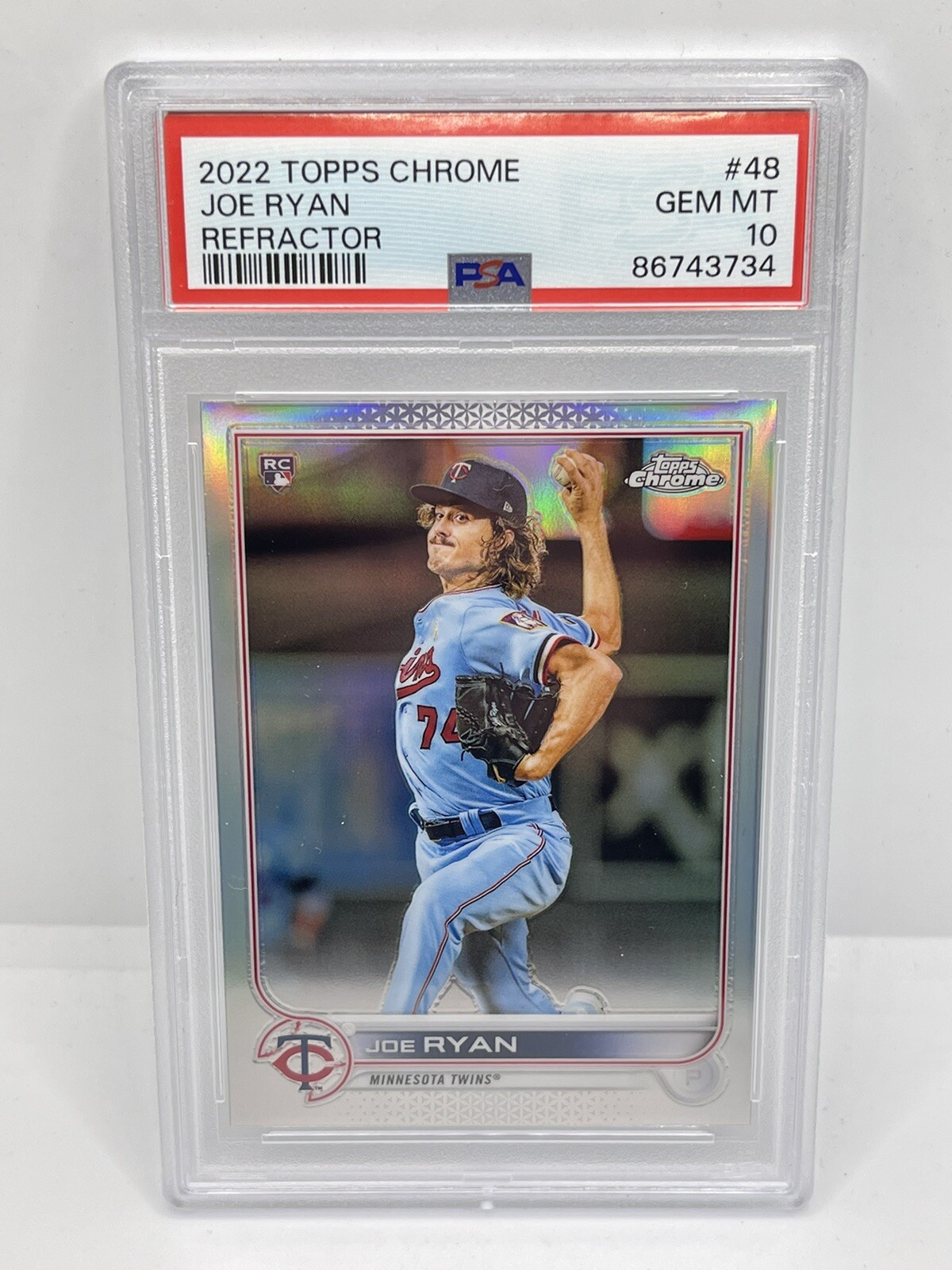 2022 Topps Chrome - Joe Ryan #48 Refractor (RC) for sale online | eBay