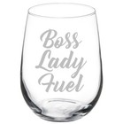 Boss Lady Fuel 10oz / 20oz / Stemmed / Stemless Wine Glass | eBay