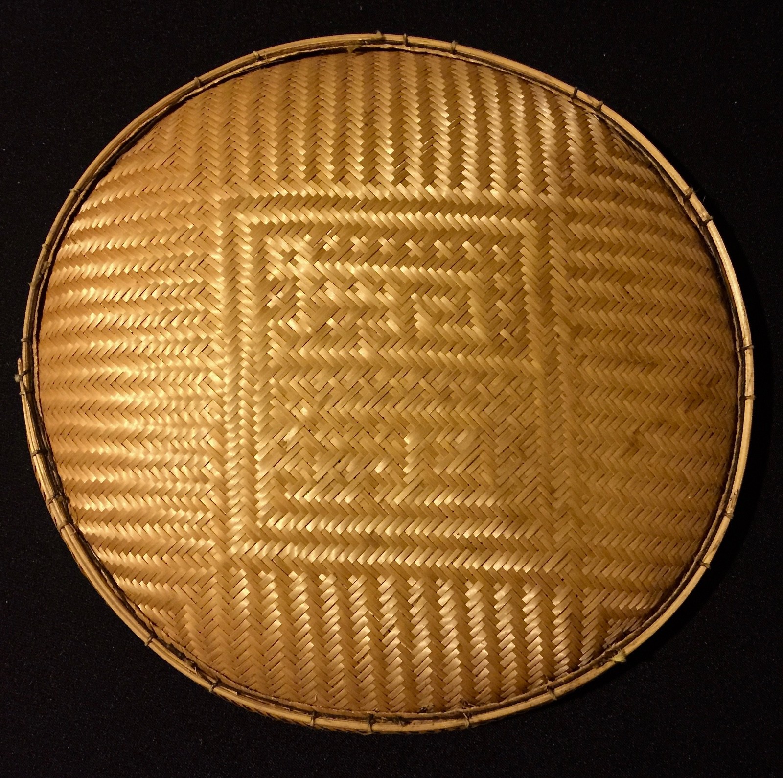 Amazonian Indian Yekuana Basket Wa'Pa Flat Weave | eBay