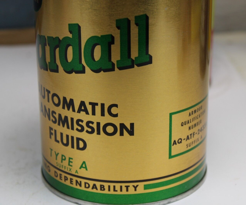 1950's LOU BOB OIL GARDALL ATF Old 1 qt. Can Bank ~ RAMBLER STUDEBAKER ...